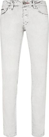 Philipp Plein Herren, Jeans, Grau, W30Gr&ouml;&szlig;e