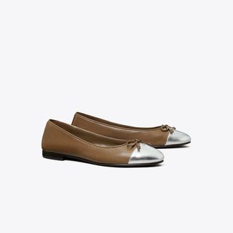 Tory Burch Damen Cap-Toe Ballet