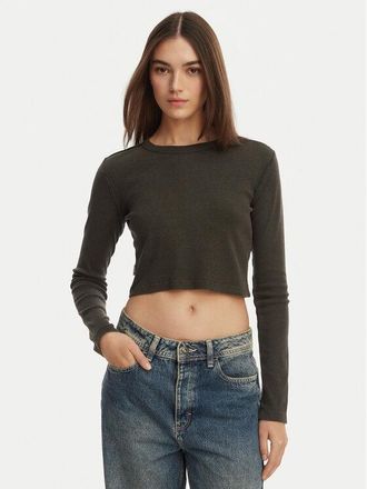 Element Bluse Icon Crop W ELJKT00122 Schwarz Cropp Fit