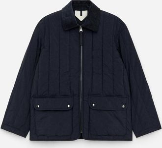 Arket Steppjacke -Blau