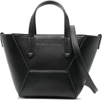 Brunello Cucinelli Femme, Sacs, Noir, Taille: ONE Size BC Duo Bag