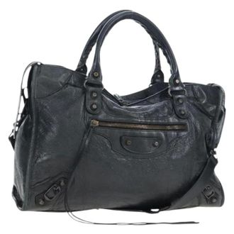 Balenciaga Sac &agrave; main vintage Pre-owned - Femme - Pre-owned - Noir - Taille: ONE Size