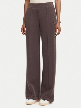 Guess Jogginghose V6YB18 K4315 Braun Regular Fit