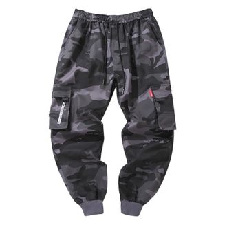 Generic Cargohose Herren, Plus Size Fr&uuml;Hling Und Herbst Herren Overalls Herrenmode Casual Sports Loose Ninepoint Pants Starke Student Herrenbekleidung