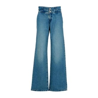 Federica Tosi Damen, Jeans, Blau, W29Gr&ouml;&szlig;e