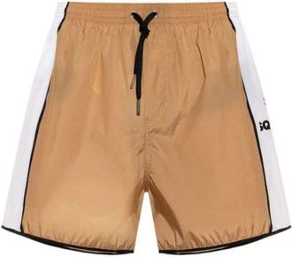 Dsquared2 Homme, Maillots de bain, Brun, Taille: 2XL Boxer Midi