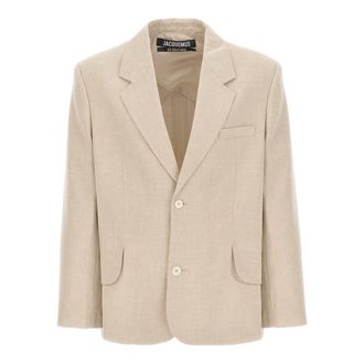 Jacquemus The Titolo Jacket - - Jackets - Herren - Beige - L