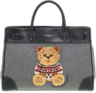 Rue Madam Marvin Love Tote - Femme - Sacs - Gris - Taille: ONE Size