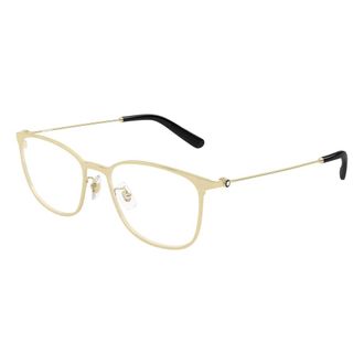 Montblanc Mb0463Ol Optical Frame - - Accessories - Herren - Gelb - 57 MM