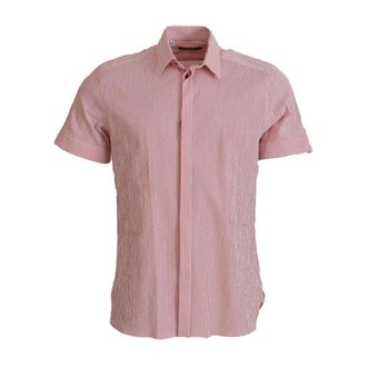 Dolce & Gabbana Leopard Polo Shirt - - Shirts - Herren - Rosa - L