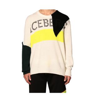 Iceberg Bunter Herrenstrickpullover - - Knitwear - Herren - Mehrfarbig - 2XL