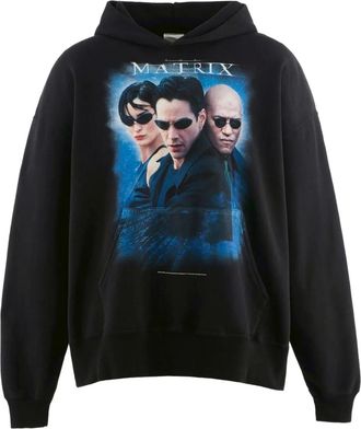 Saint Mxxxxxx hoodie the matrix - Noir