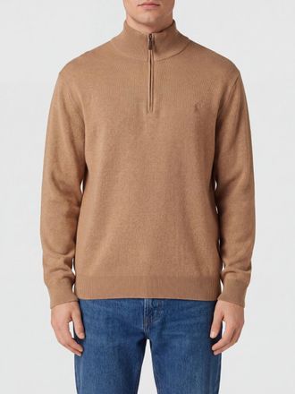 Polo Ralph Lauren Woll-Rollkragenpullover mit halbem Rei&szlig;verschluss und Pony-Logo