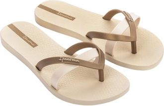 Ipanema Femme Kirei FEM Flip-Flop, Beige/Gold, 40 EU