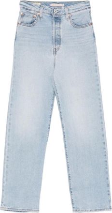 Levi's Femme, Jeans, Bleu, Taille: W26 Ribcage Straight Ankle Jeans