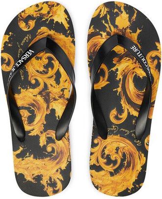 Versace Jeans Couture Zehentrenner 80YA3SQ7 ZSS80 Schwarz