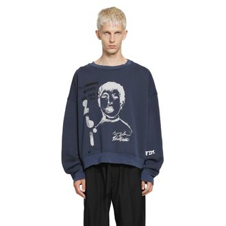 Song for the Mute Yawning Kid Relaxed Sweatshirt