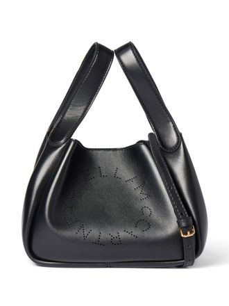 Stella McCartney sac cabas en cuir artificiel à logo Stella - Noir