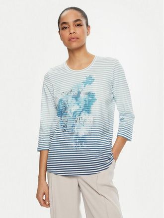 Olsen Bluse 11104981 Blau Regular Fit