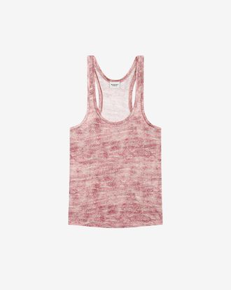 Isabel Marant D&eacute;bardeur Thea - Femme - Rouge - Taillexs - Marant &Eacute;toile