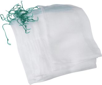 BESPORTBLE 25 St&uuml;ck Insekten Schutznetzbeutel Gartennetzbeutel Aus Atmungsaktivem Nylon Mit Doppel Kordelzug Gr&uuml;n 30x20cm Obst Gem&uuml;se Pflanzenschutz Tasche F&uuml;r O