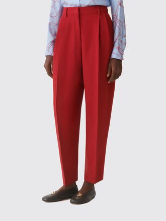 Fabiana Filippi Pantalon large de tailleur en cr&ecirc;pe &agrave; taille haute
