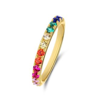 Lucardi Ring Colourful