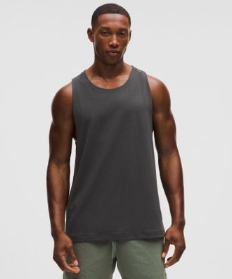 lululemon Zeroed In Tanktop f&uuml;r M&auml;nner - Gr&ouml;&szlig;e 2XL in Graphite Grey