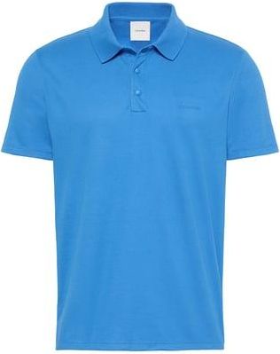 Calvin Klein Polo droit en coton BCI m&eacute;lang&eacute;