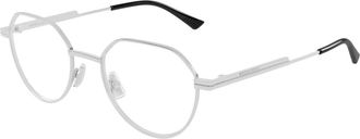 Bottega Veneta unisex, Accessoires, Gris, Taille: 51 MM Eyeglasses