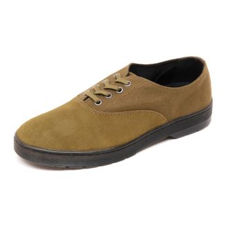 Dr. Martens Canvas Oxford Schuh - - Shoes - Herren - Gr&uuml;n - 42 EU