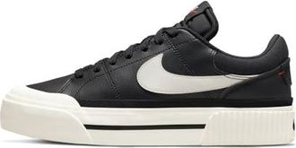 Nike Nike Womens Shoes Court Legacy Lift, Black/Sail-White-Team Orange, DM7590-001, 37.5 EU (6.5 US)