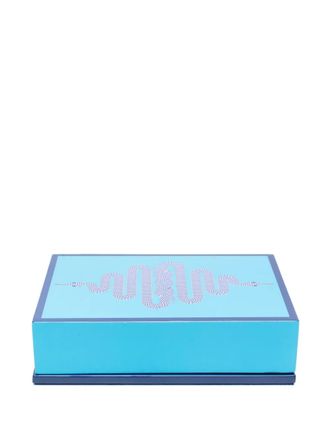 Jonathan Adler lot de cartes Eden Lacquer - Bleu