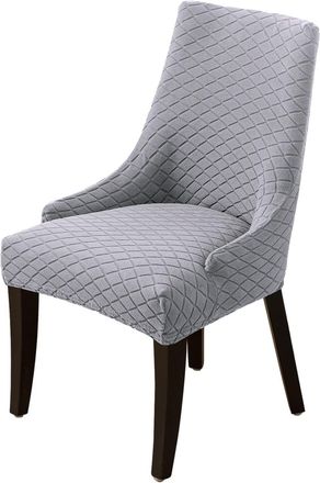 Generic Polsterschutz F&uuml;r Esszimmerst&uuml;hle, Elastische Anti-Rutsch Sesselbezug Abnehmbar Und Waschbar, Schoner F&uuml;r Wingback Armlehnen St&uuml;hle Im Wohnzimmer, B&uuml;r
