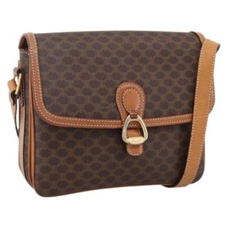 Celine Sac bandouli&egrave;re vintage doccasion - Femme - Pre-owned - Brun - Taille: ONE Size