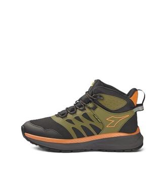 Utility Diadora Diadora Utility Mixte Freedom Mid O6 SR Chaussure de Protection Incendie et de s&eacute;curit&eacute;, Black Green Olive, 40 EU