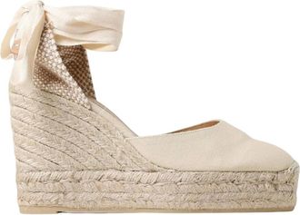 Castaner Femme, Chaussures, Beige, Taille: 41 EU Espadrilles Compens&eacute;es Ivoire pour Femmes