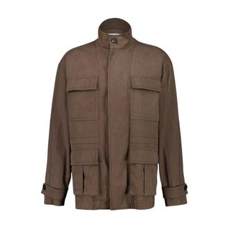 Ferragamo Herren, Jacken, Braun, LGr&ouml;&szlig;e