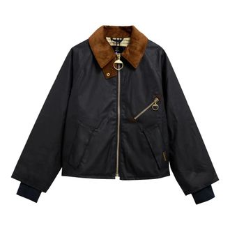 Barbour Arlene Wachsjacke - - Jackets - Damen - Blau - XS