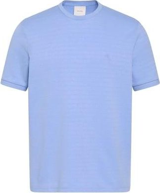 Calvin Klein T-shirt manches courtes en coton m&eacute;lang&eacute;