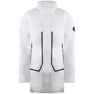 Timberland Wasserdichte Herren-Story-Jacke in Weiß