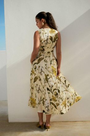 Next Maxikleid &Auml;rmelloses, enges Maxikleid (1-tlg)