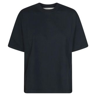 Golden Goose T-Shirt MM Logo Patch - - Tops - Damen - Schwarzk - XS