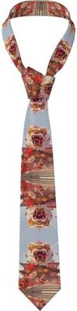 Generic Cravates Homme Danse Du Lion Classique Tie Tendance Cravate Pour Homme Pour Travail Accessoires C&eacute;l&eacute;brations
