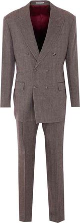 Brunello Cucinelli Eleganter Anzug - Beige