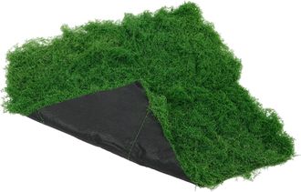 DOITOOL K&uuml;nstliches Moos Matte 50x50cm Mikro Landschaft Dekoration Gr&uuml;n Kunstrasen Outdoor Garten Bonsai Zubeh&ouml;r