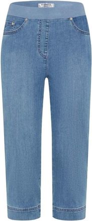 Raphaela by Brax Pamina Capri Light Denim Capri