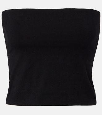Brunello Cucinelli Top aus einem Baumwollgemisch