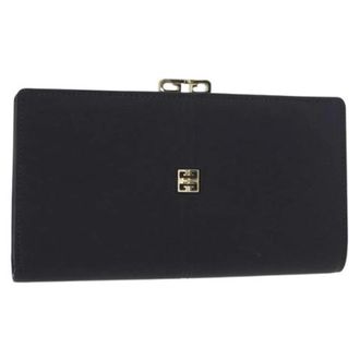 Givenchy Pre-owned Leather Wallet - - Pre-owned - Damen - Schwarzk - ONE SIZE