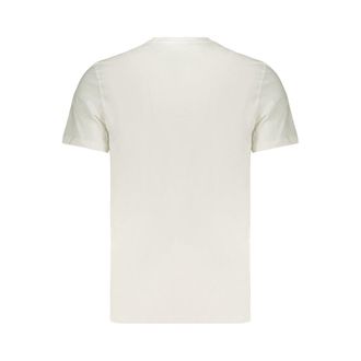 Calvin Klein Logo-Print Cotton T-Shirt - White